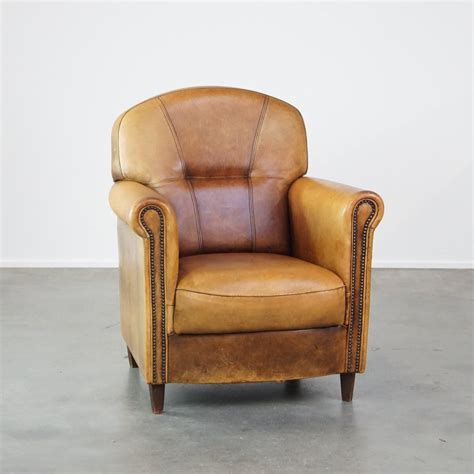 Vintage Brown Leather Armchair For Sale At Pamono