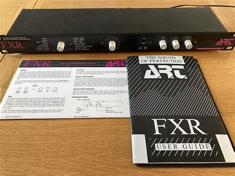 Art Fxr Stereo Digital Effects Processor Reverb