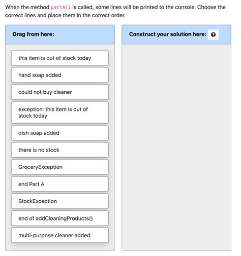 Solved Consider The Following Exception Type Hierarchy