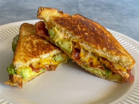 Grilled Cheese With Bacon And Avocado