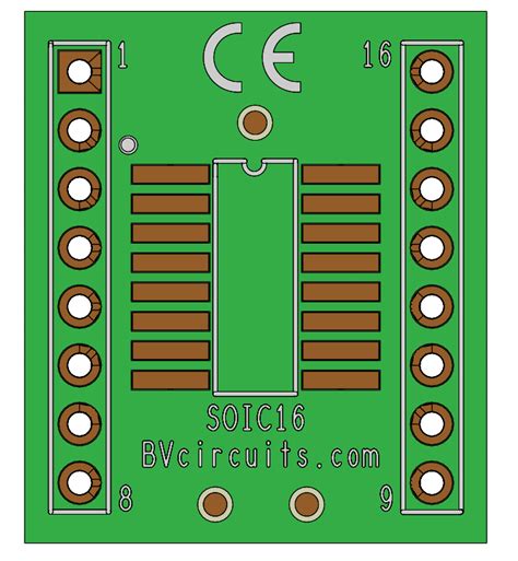 BVTH SMT To DIP Adapter SOIC SSOP TSSOP