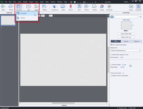How To Use Fluid Boxes For Web Responsive Design In Captivate 2017