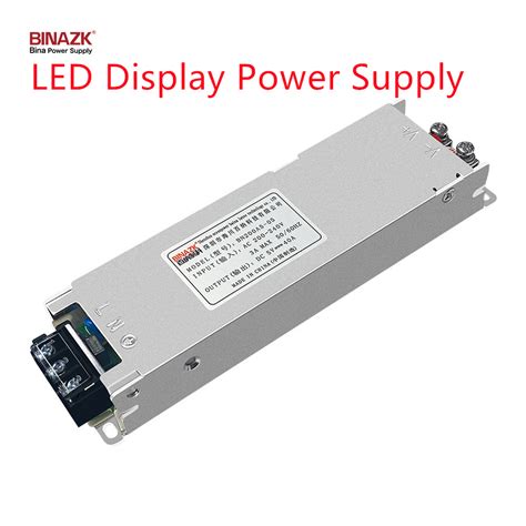 Bina Xxx Free HD Xxx Movie LED Display Power Supply For LED Display 5V 40A 200W LED Ultra Thin