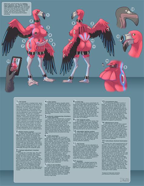 Rule 34 Android Av Fl2 Avian Bird Breasts Dbd Artist Dickgirl Flamingo Glowing Handles