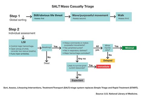 Mass Casualty Triage Guidelines Revised Mayo Clinic