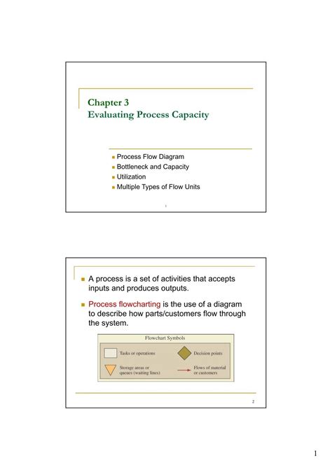 Chapter 3 Evaluating Process Capacity