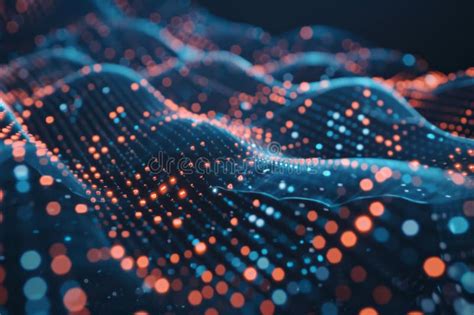 Abstract Connected Dots And Lines Concept Of Ai Technology Stock Image Image Of Abstract