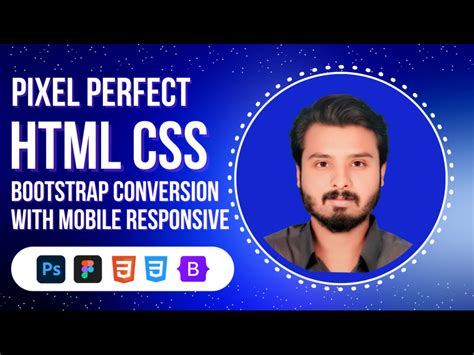 Figma To Html Css Psd To Html Css With Mobile Responsive Bootstrap5