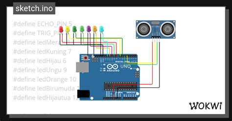 Deteksi Banjir Wokwi Esp32 Stm32 Arduino Simulator