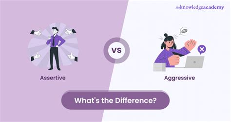 Assertive Vs Aggressive Understanding The Difference