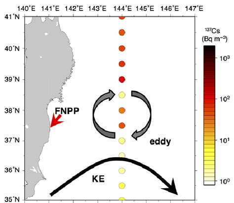 Sampling Locations For Surface Seawater Around The Anticyclonic Eddy