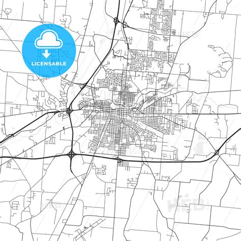 Springfield Oh City Map