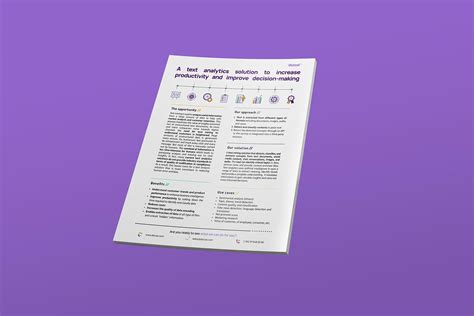 A Text Analytics Solution To Increase Productivity And Improve Decision Making