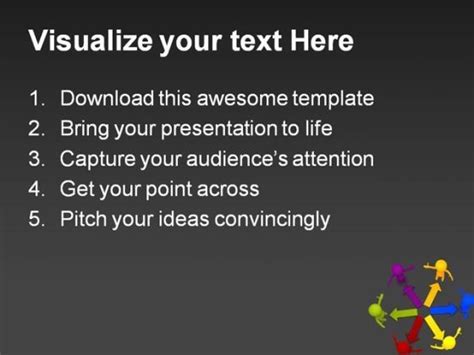 color team unity people powerpoint backgrounds and templates 1210