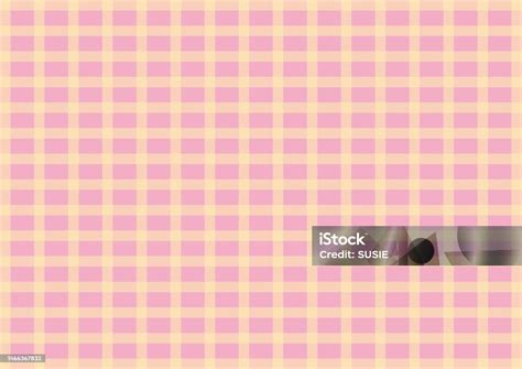 Checkered Cute Pastel Backgrounds Web Graphics Stock Illustration