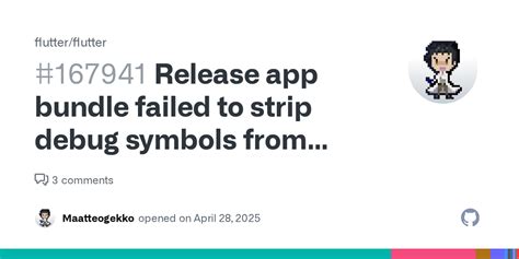 Release App Bundle Failed To Strip Debug Symbols From Native Libraries