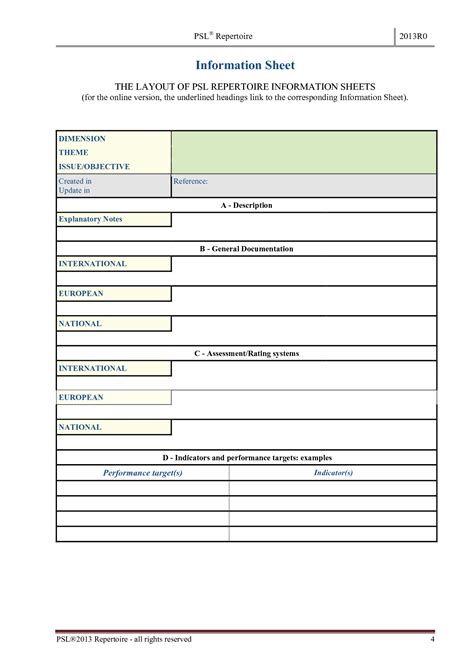 FIDIC The Project Sustainability Logbook The Repertoire