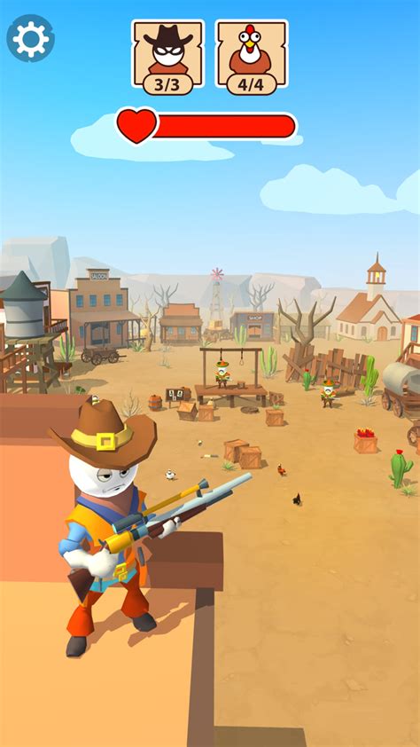 Stickman Sniper Western Gun Iphone