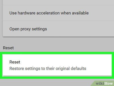 How To Reset Google Chrome 14 Steps With Pictures WikiHow Tech