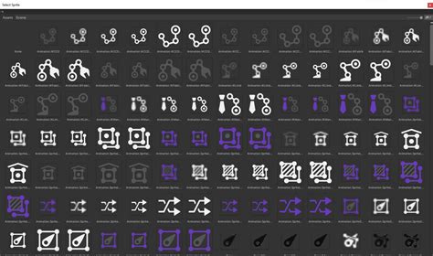 Is There A Way To Hide Unity Icons In The Sprite Selection Window Unity Engine Unity
