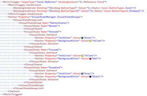 expected style but found microsoft maui controls datatrigger · issue