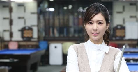 [포토]당구여신 한주희 인형같은 미모~