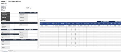 Payroll System Excel Template Ceoboo