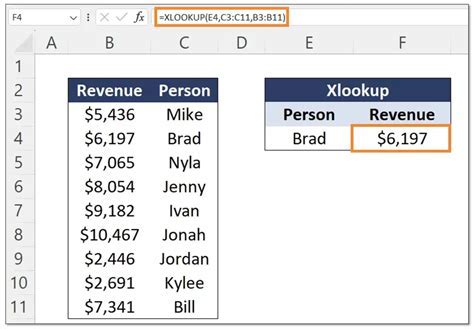 Using Xlookup In Cell B Made Easy