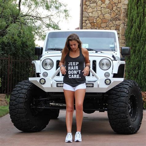 Jeepgirl ・・・ Jeep Hair Dont Care Jeepwrangler