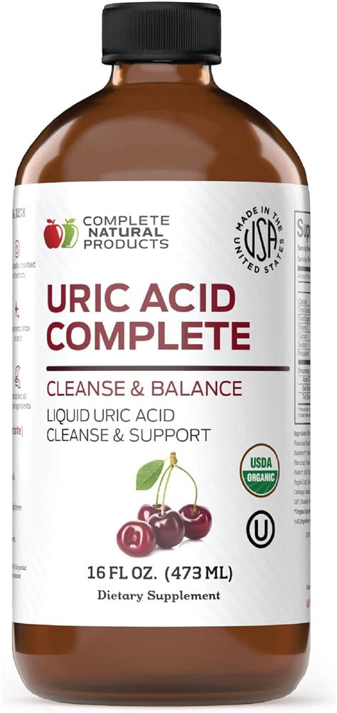 Complete Natural Products Uric Acid Complete 16oz Liquid Supplement To Support