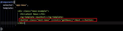 angular dynamic component setup