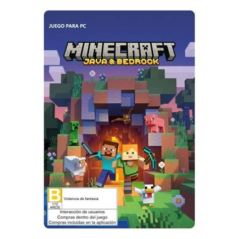 Minecraft Java And Bedrock Edition Xbox Digital Walmart En Línea