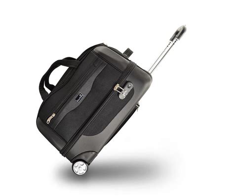 Комплект 2 пътни чанти с колелца Black Yvona Vivre