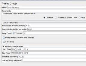jmeter ramp up time for 1000 users stack overflow
