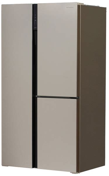 Холодильник Hyundai CS6073FV шампань, серебристый - купить по доступной ...