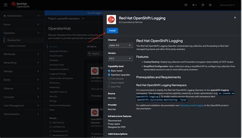 Transitioning To Loki For Logging In Red Hat Openshift Version 6 And Above