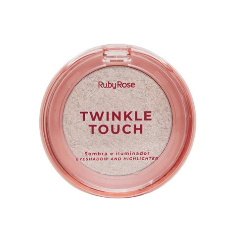 Sombra E Iluminador Twinkle Touch Ruby Rose Com 6g Ruby Rose