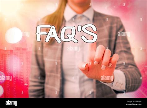 Handwriting Text Writing Faq S Conceptual Photo List Of Questions And Answers Relating To