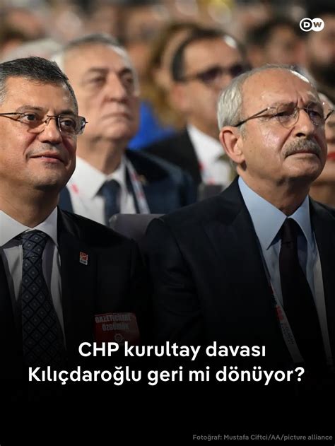Dw Chp Kurultayının Iptali Için Açılan Dava 30 Hazirandaki
