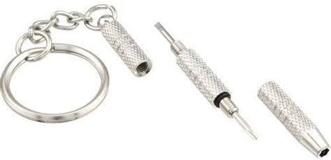 Inline Mini Glasses Screwdriver Set For Key Ring Bigamart