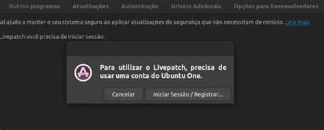 Canonical LivePatch Aplique patches críticos sem reiniciar o Ubuntu