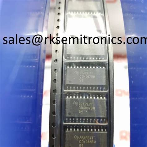 Cd4067bm Multiplexer Switch Ics Cmos Sgl 16 Ch Ana Multipl Demltplxr At ₹ 45 Piece टेक्सास