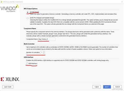Xilinx32bit位宽ddr3读写控制模块编写（1）——migip核的设置mig Ip核的掩码 Csdn博客