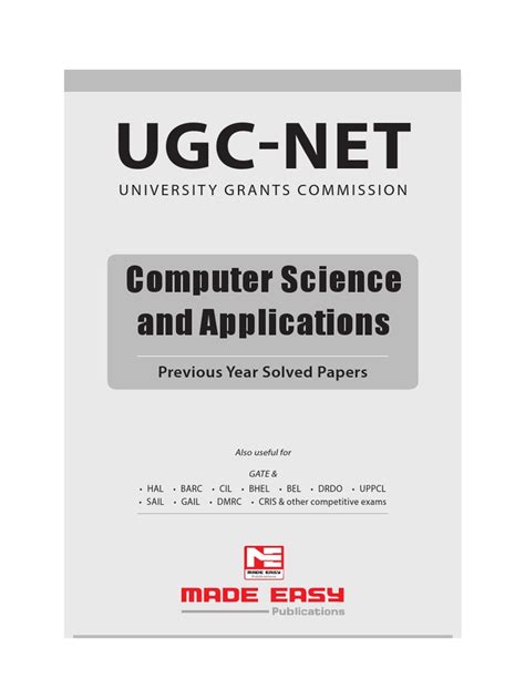 Ugc Net Cs 2019 Pdf Computers