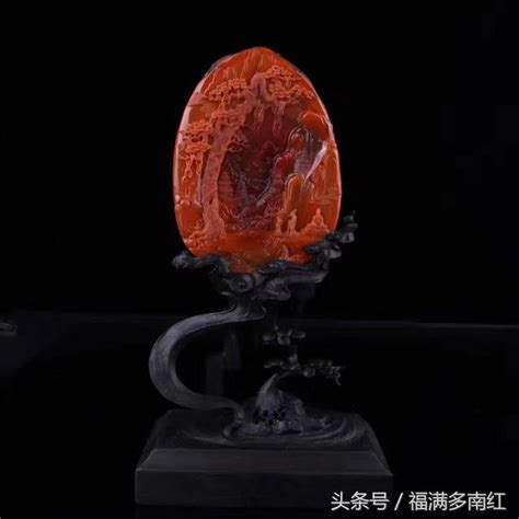 南紅精品擺件高山流水 每日頭條