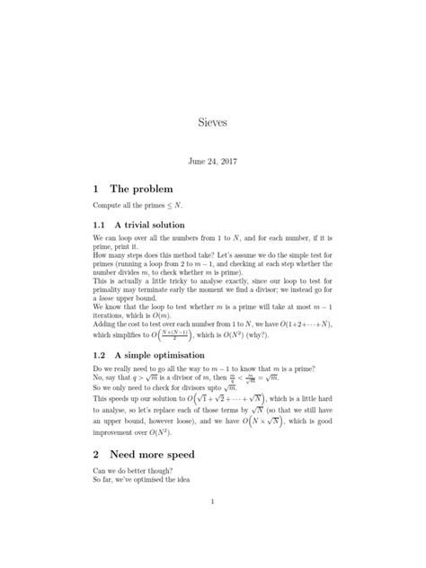 Sieves Pdf Prime Number Software Engineering