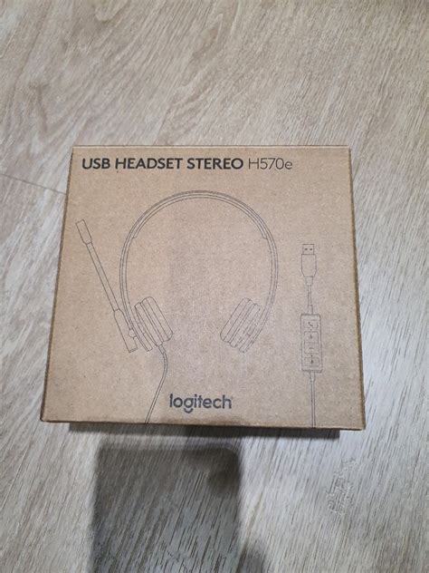 Logitech H E Usb Wired Headset With Mic Audio Headphones Headsets On Carousell