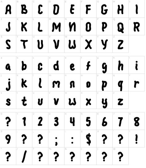 폰트 다운로드 Ziggy Willy