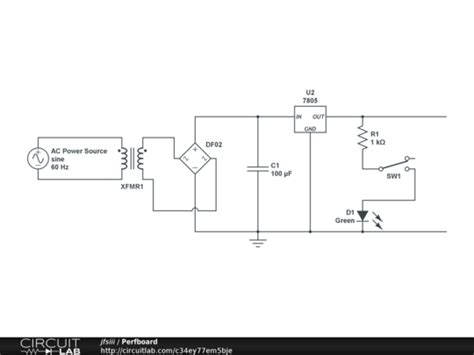 Perfboard Circuitlab