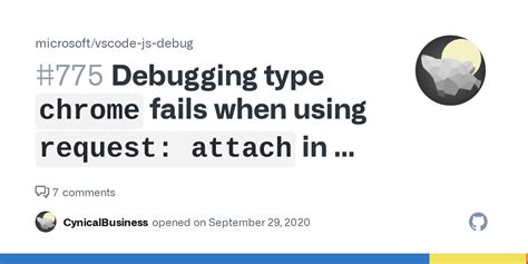 Debugging Type `chrome` Fails When Using `request Attach` In A Compound · Issue 775